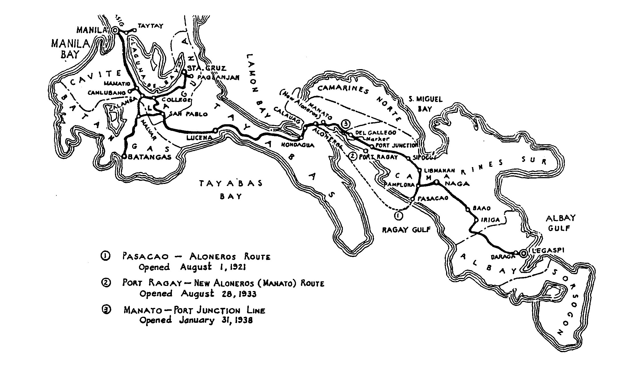 Railways in Luzon – Main Line South « Caught (up) in traffic