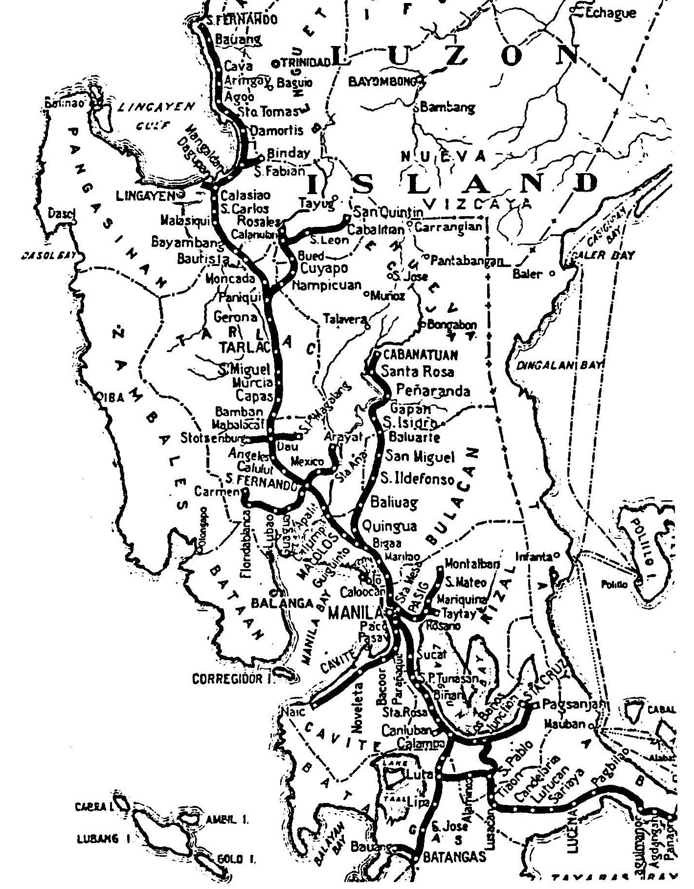 Railways of old in Manila and Rizal « Caught (up) in traffic