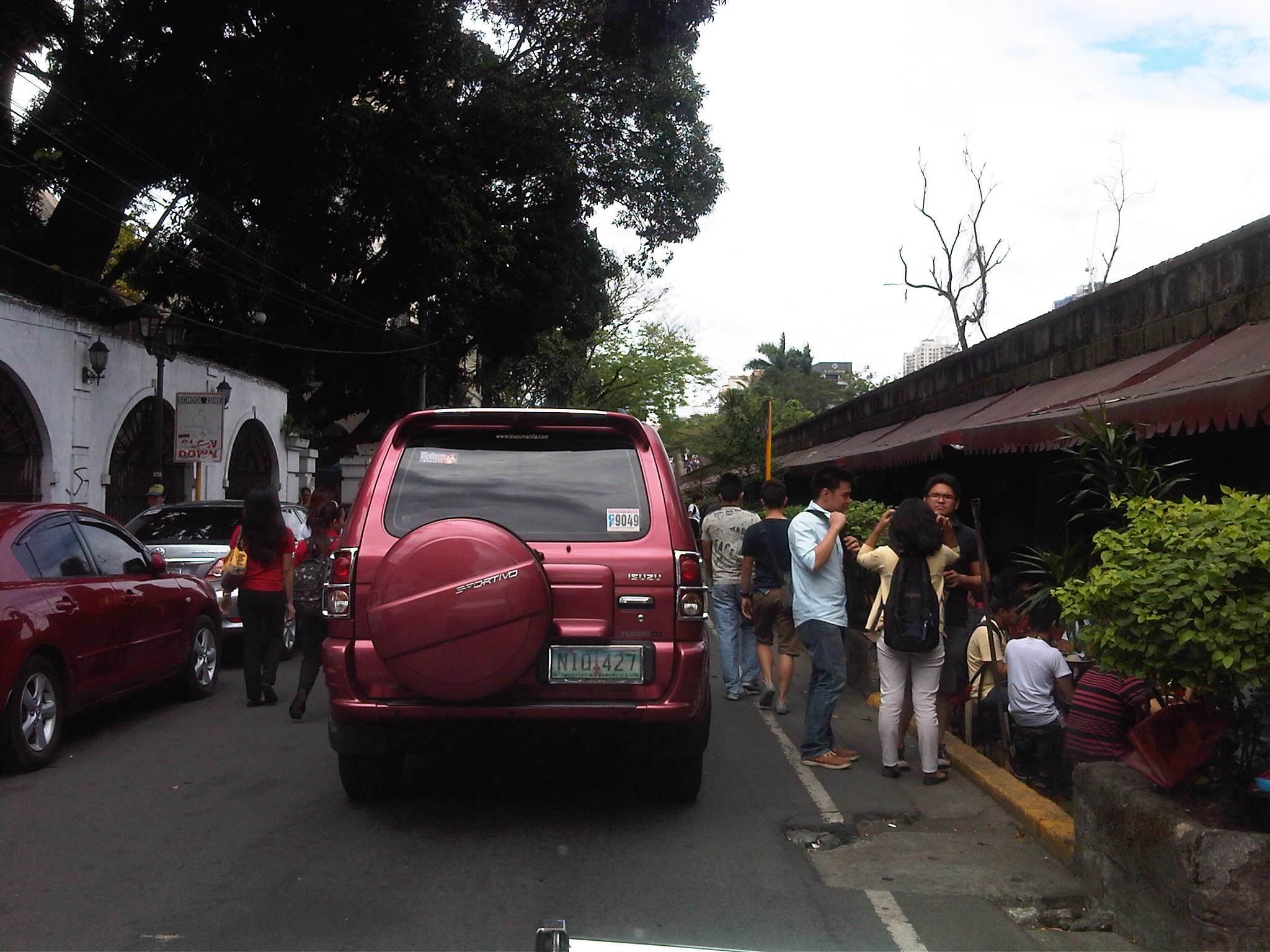 The Streets of Intramuros: Muralla Street « Caught (up) in traffic