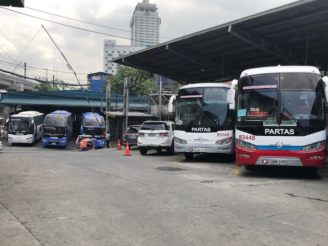 Partas bus terminal in Cubao « Caught (up) in traffic