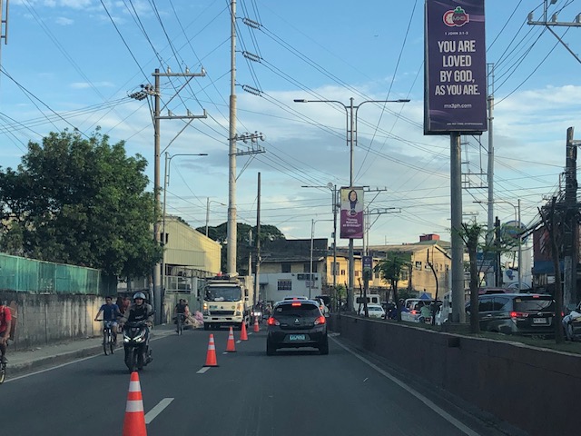 Counterflow lane to Cainta Junction along Felix Avenue « Caught (up) in ...
