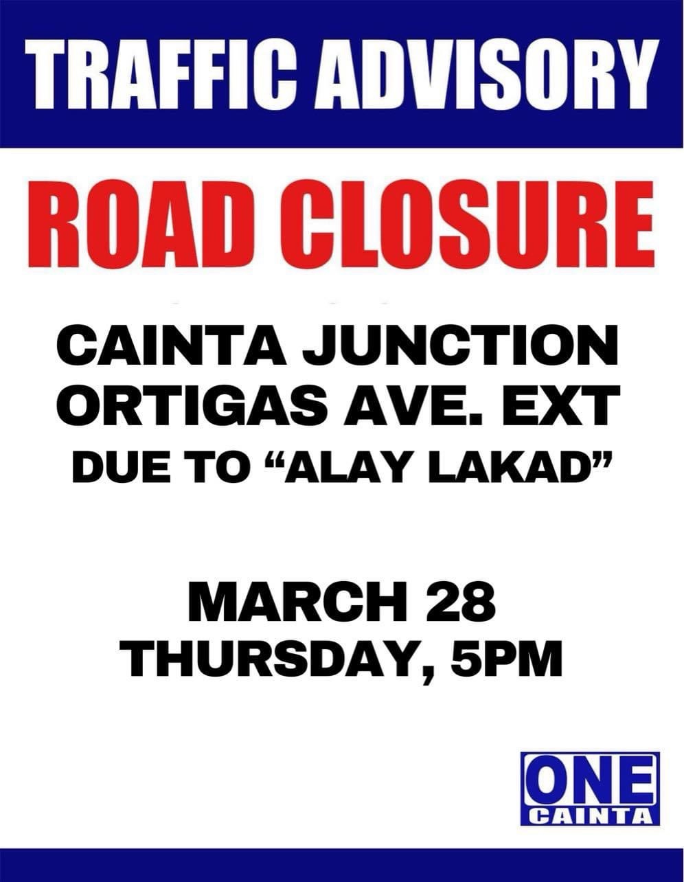 Alay Lakad 2024 « Caught (up) in traffic